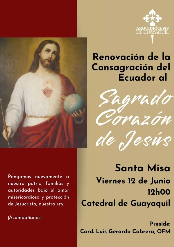 Ecuador to renew its consecration to the Sacred Heart of Jesus ...